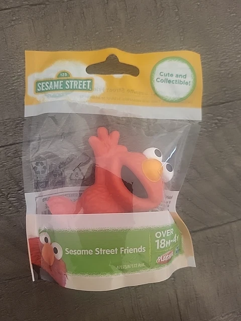 PLAYSKOOL SESAME STREET 3" Friends Figure - New - Elmo Sealed $5.00 ...