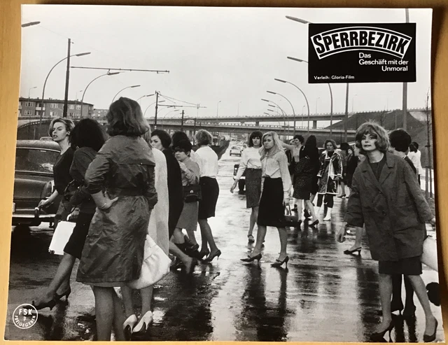 SPERRBEZIRK SUZANNE ROQUETTE Harald Leipnitz Aushangfoto #7 RED LIGHT ...
