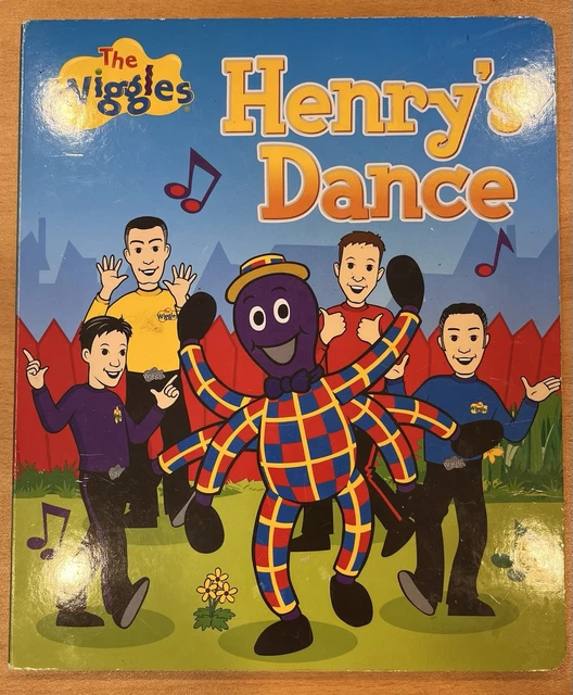 THE WIGGLES BOARD Book Henry’s Dance Hardcover Original Group Storybook ...