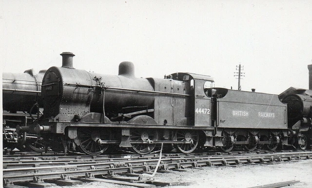EX MR/BR CLASS 4F 0-6-0 No 44472 @ NOTTINGHAM 16A R/PHOTO £1.99 ...