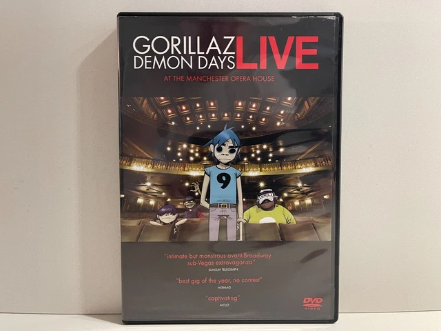 GORILLAZ DEMON DAYS Live Manchester Opera House 2006 Dvd EUR 15,00 ...