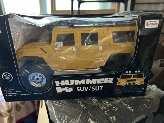 RASTAR HUMMER H1 Suv/Sut Yellow Radio Control £333.41 - PicClick UK