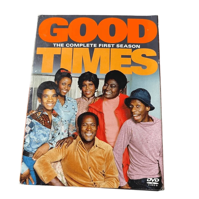 GOOD TIMES THE Complete First Season DVD Set 2 Discs TV Sitcom No Outer ...