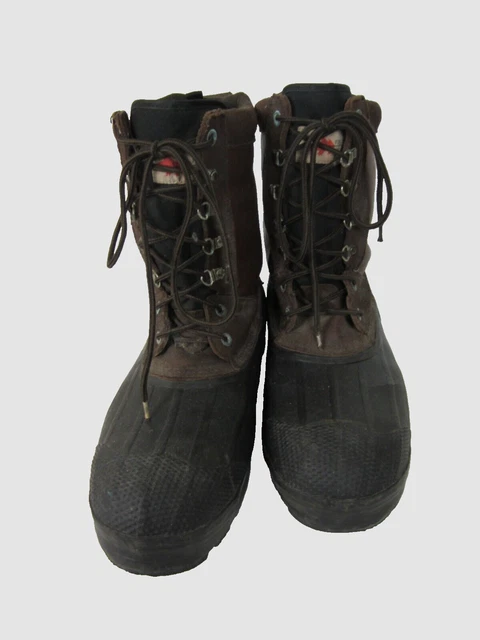FIELD N FOREST Work Boots Mens 11 D Brown Leather Lace Up Rubber Toe ...