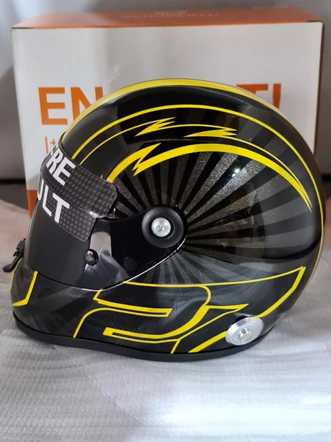 RENAULT FORMULA 1 Team Nico Hulkenberg 2018 1/2 Shuberth Helmet Zylon ...