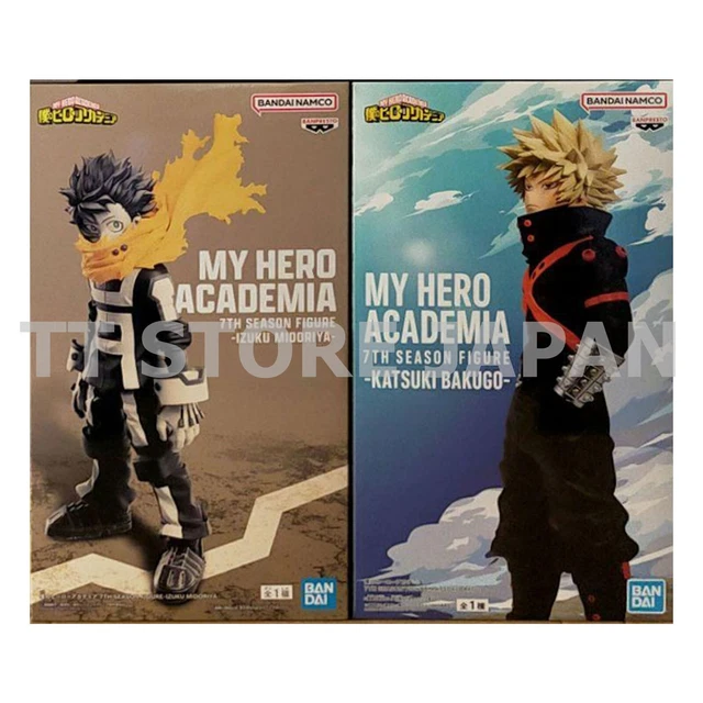 MY HERO ACADEMIA Figure Izuku Midoriya Katsuki Bakugo Set 7th Season ...