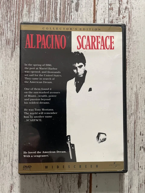 SCARFACE [DVD] [1983] [Region 1] Al Pacino Brian De Palma EUR 1,15 ...