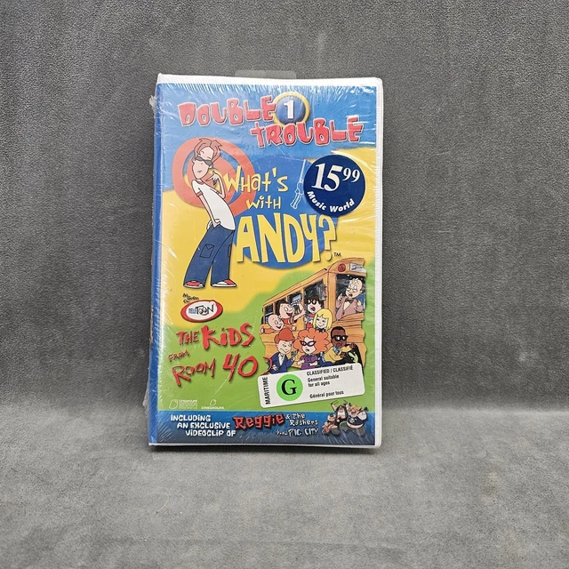 DOUBLE TROUBLE WHATS With Andy? #1 Kids From Room 402 TELETOON LOST ...