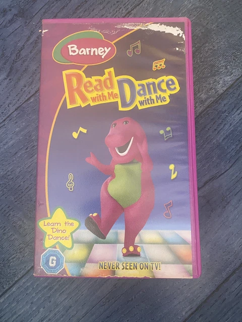 BARNEY THE DINOSAUR - Read With Me, Dance With Me (VHS Tape) £6.58 ...