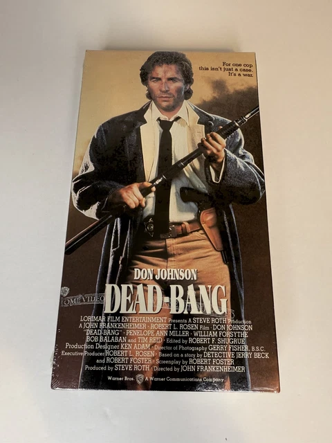 DEAD BANG - Penelope Ann Miller, Don Johnson (VHS, 1989) Brand New ...