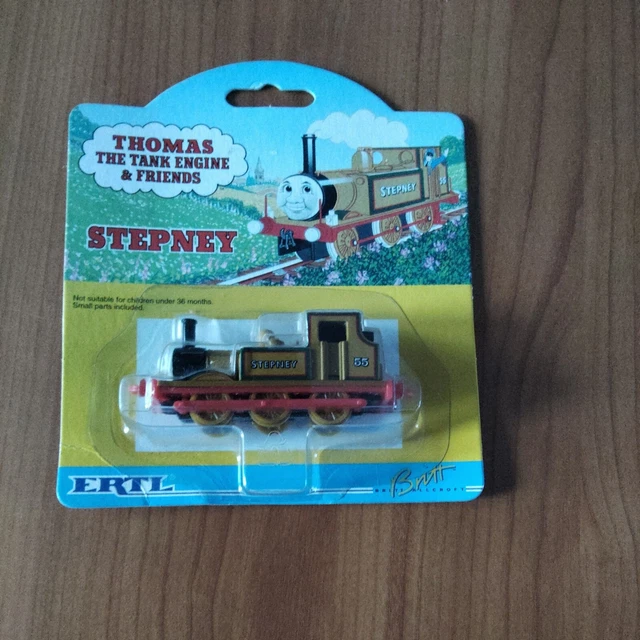 THOMAS THE TANK Engine & Friends ERTL STEPNEY TRAIN DIECAST NEW AND ...