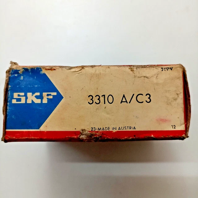 SKF 3310AC3 ANGULAR Contact Bearing 50mmx110mmx1-3/4" 5310 A C3 3310A ...