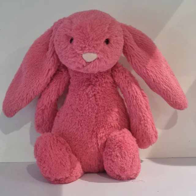 JELLYCAT BASHFUL STRAWBERRY SMALL Bunny Soft Toy Plush £156.72 ...