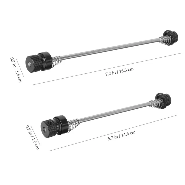 ANTI THEFT BIKE Skewer Skewers Wheel Hub Quick Release Front Rear $27. ...