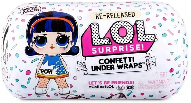 GIOCHI PREZIOSI LOL Surprise Sphère Avec Poupée Confetti Under Wraps ...