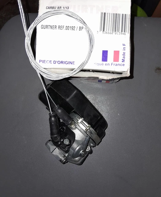CARBURATEUR GURTNER POUR Mobylette Gurtner 50 AR1 AR 1/13 00192/B ...