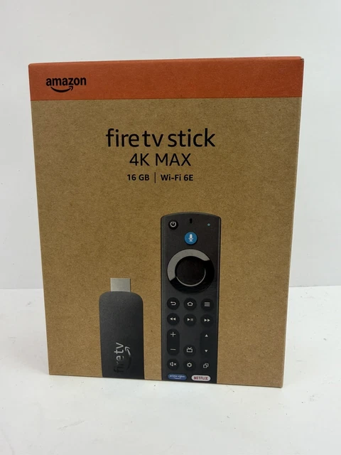 AMAZON FIRE TV Stick 4K Max 2024 2nd Gen | 16GB | Alexa Voice Remote ...
