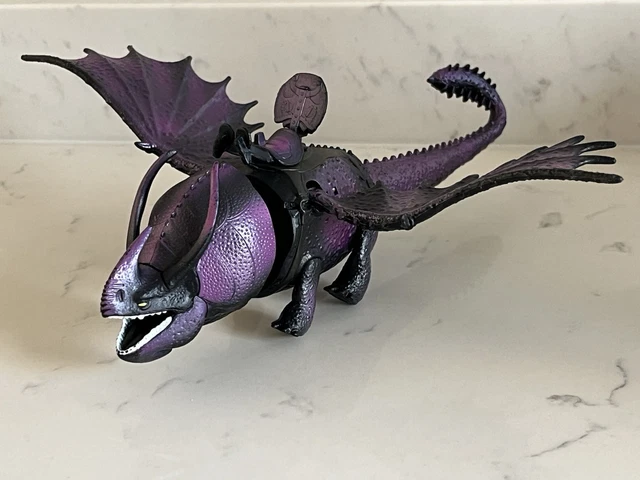 RARE DREAMWORKS HOW To Train Your Dragon Battering Ram Purple ...