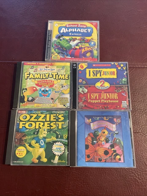 CHILDREN’S PC CD ROM EDUCATIONAL GAMES $15.53 - PicClick CA
