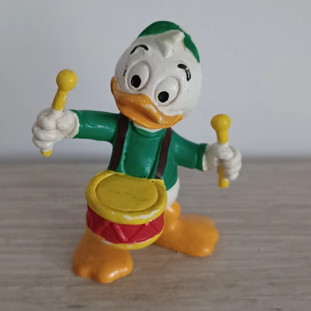 FIGURINE BULLY( EMBLÈME) PVC DISNEY - LOULOU neveu de DONALD et son ...