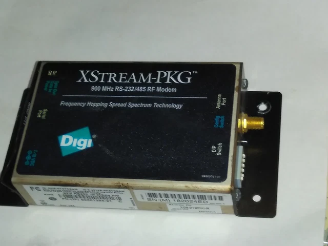 DIGI XSTREAM-PKG 900 MHz Stand Alone Radio Modem RS-232/485 RF ...