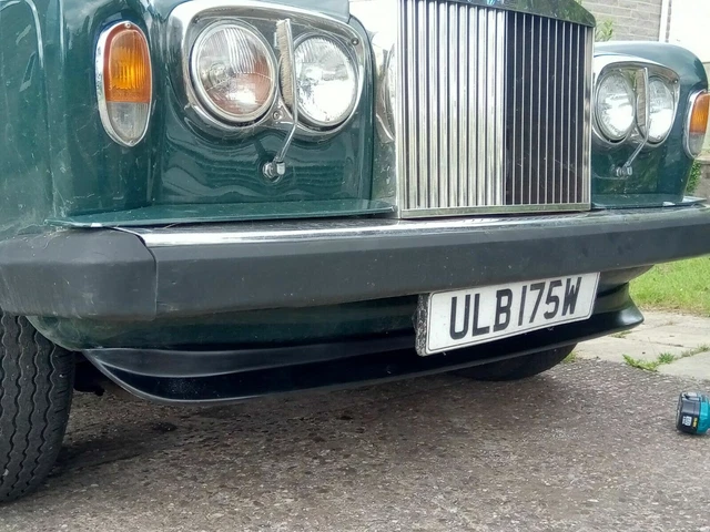 ROLLS ROYCE SILVER Shadow Front Spoiler £95.00 - PicClick UK