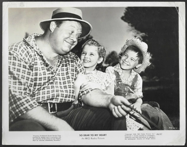 DISNEY LUANA PATTEN Bobby Driscoll Original 1940s So Dear to My Heart ...
