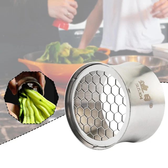 CUCUMBER SLICER HEXAGONAL Strips Cutting Tool, Manual £10.43 - PicClick UK