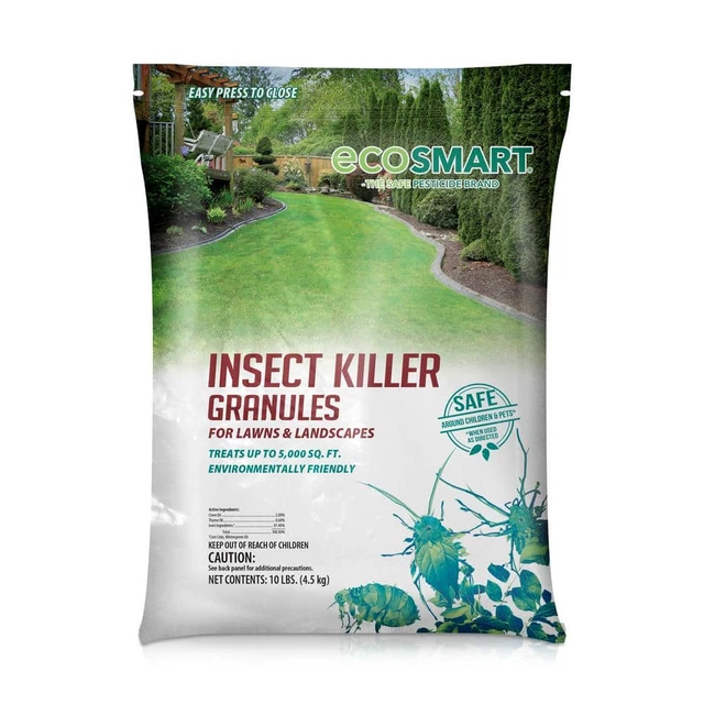 10 LBS. BAG Natural Plant-Based Insect Killer Granules for Lawns and ...