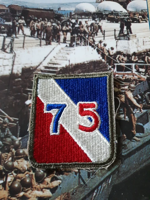 INSIGNE US WW2 Patch 75 Th Infantry Division - d'origine EUR 4,00 ...