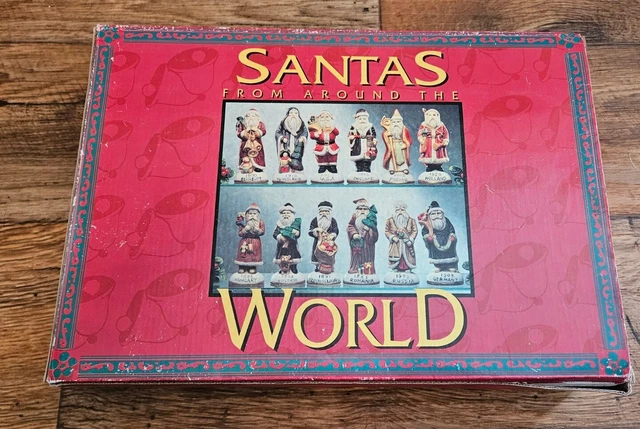 VINTAGE SANTAS FROM Around The World Collectable Set USA England ...