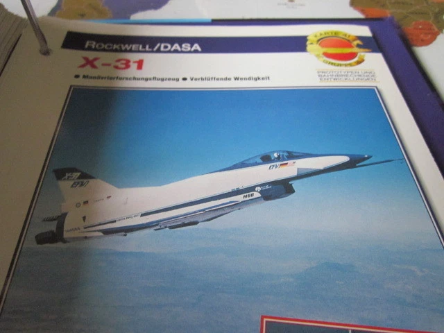FLIEGEN 16: KARTE 41 Rockwell/Dasa X 31 EUR 4,75 - PicClick DE