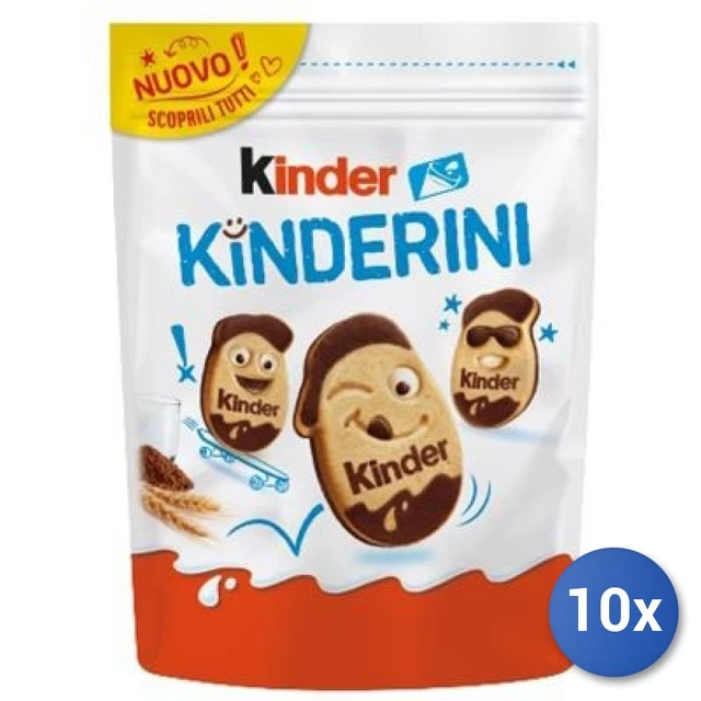 10X MULTIPACK Ferrero Kinder Kinderini Gr 250 EUR 58,80 - PicClick IT