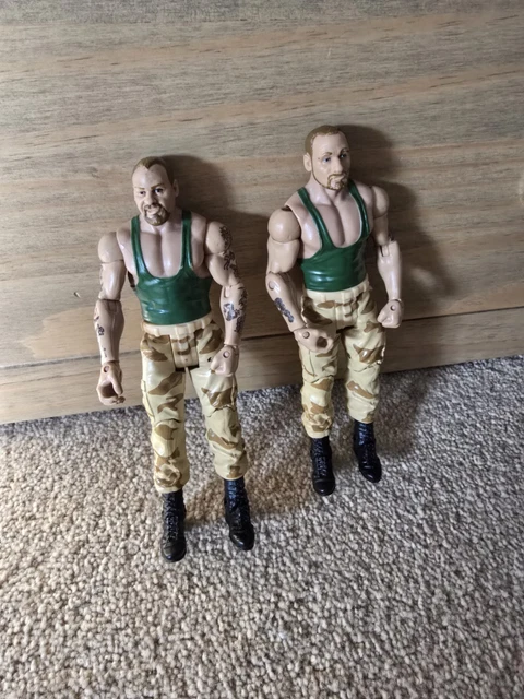 MATTEL WWE BASIC Battle Pack Series 40 the Bushwhackers Wrestling ...