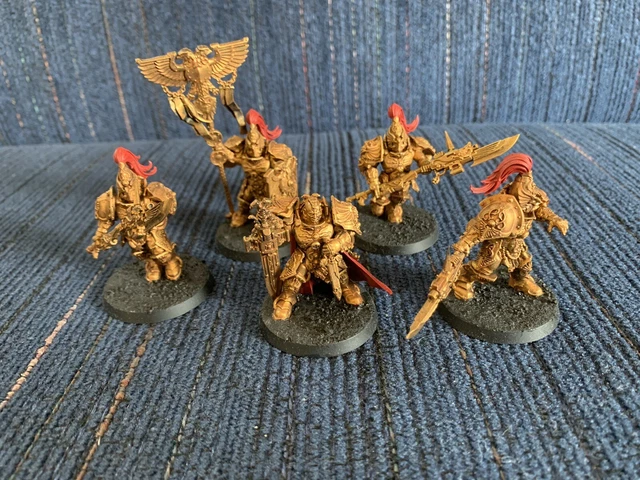 WARHAMMER 40K ADEPTUS Custodes Custodian Guard Space Marines EUR 38,70 ...