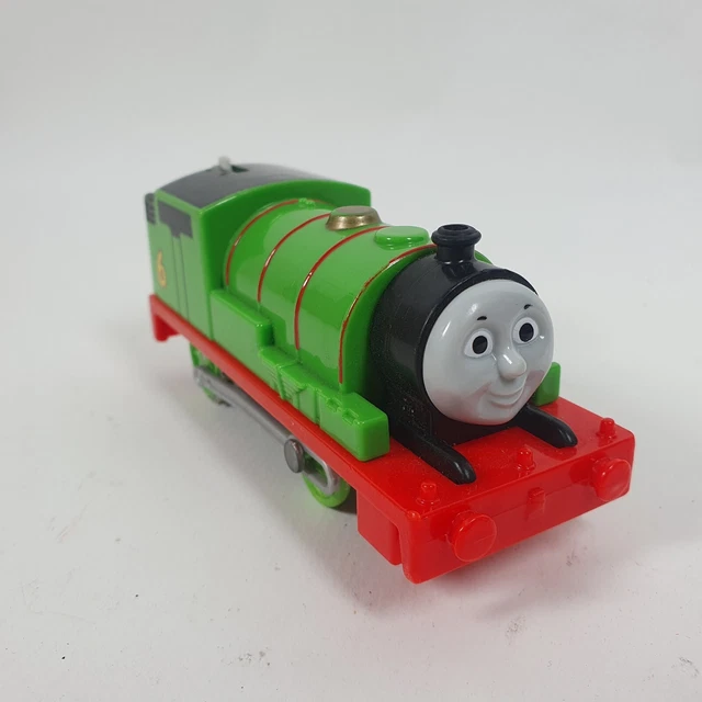 PERCY THOMAS THE Tank Engine Trackmaster Motorised Train Mattel 2013 £ ...