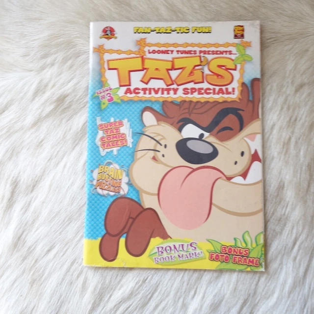 TAZ DEVIL BOOK LOONEY TUNES Book LOONEY TUNES Activity Book Tasmanian ...
