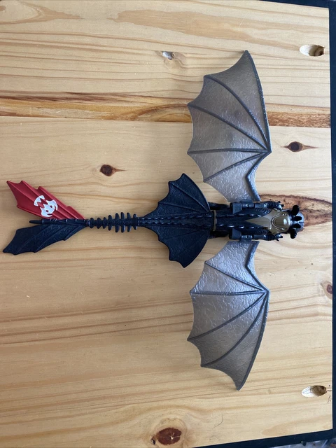 HOW TO TRAIN Your Dragon Toothless Night Fury Lunge Attack Toy 2014 DWA ...