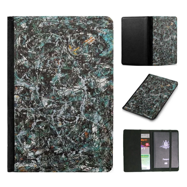 PASSPORT ITINERARY ORGANIZER|JACKSON Pollock - Full Fathom Five Art $14 ...