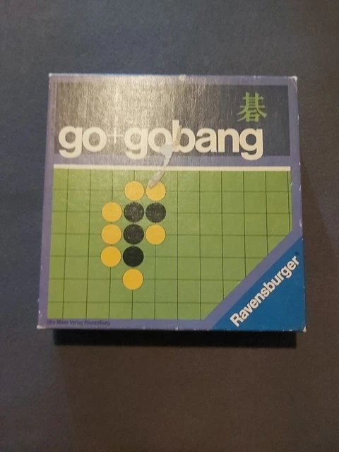 RAVENSBURGER GO & Gobang Brettspiel 60253072 Jahr 1974 - Vollständig EUR 5,00 - PicClick DE