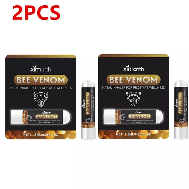 2X 2025 BEEVENOM Nasal Inhaler Stick Bee Stick for Prostate Health ...