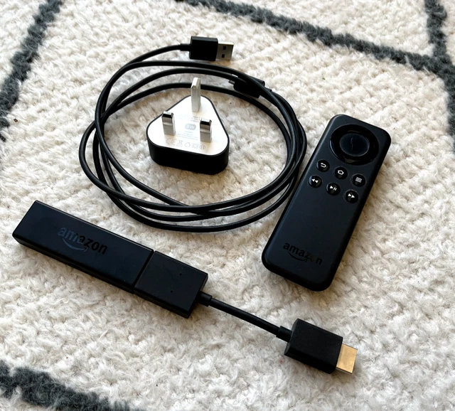 AMAZON FIRE TV Stick 1st Gen W87CUN - Used - Good condition with remote ...