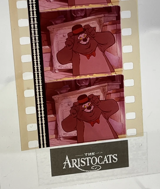 DISNEY ANIMATION AUTHENTIC Film 5-Cell Strip 1970 THE ARISTOCATS Billy ...