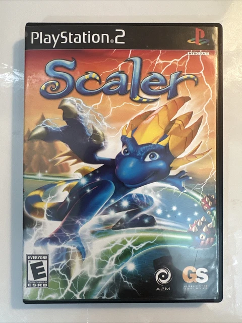 SCALER (PLAYSTATION 2 PS2) Complete w/ Manual CIB Black Label Tested ...
