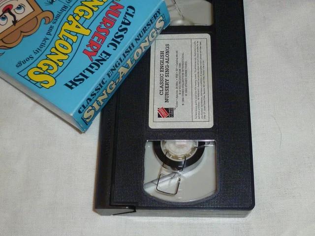 CLASSIC ENGLISH NURSERY Sing-Alongs (VHS, Strand Home Video, 1993) $12. ...