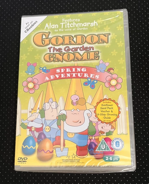 GORDON THE GARDEN GNOME SPRING ADVENTURES DVD New Sealed Free Post £7. ...