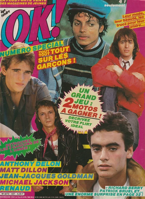 MICHAEL JACKSON PATRICK Bruel Goldman Matt Dillon Paul Michael Glaser ...