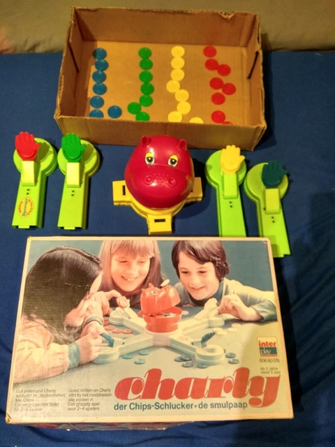 CHARLY DER CHIPS-SCHLUCKER * de smulpaap Brettspiel Interplay Nostalgie ...