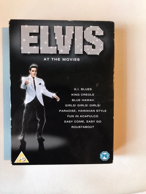 ELVIS AT THE Movies - 8 Film Collection (Box Set) (DVD, 2008) EUR 9,36 ...