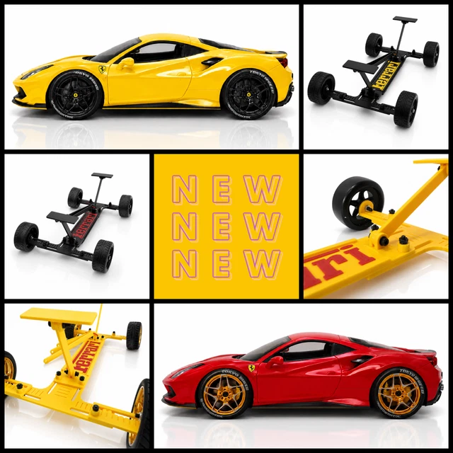 1/10 SCALE RC Drift Car Chassis Roller for Displaying Bodies Adjustable ...